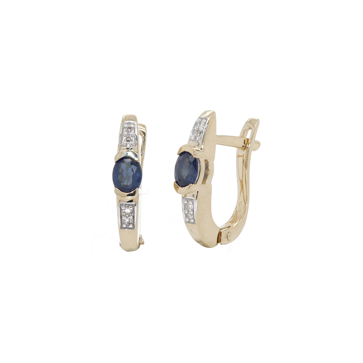 Aretes con zafiro – Valessa